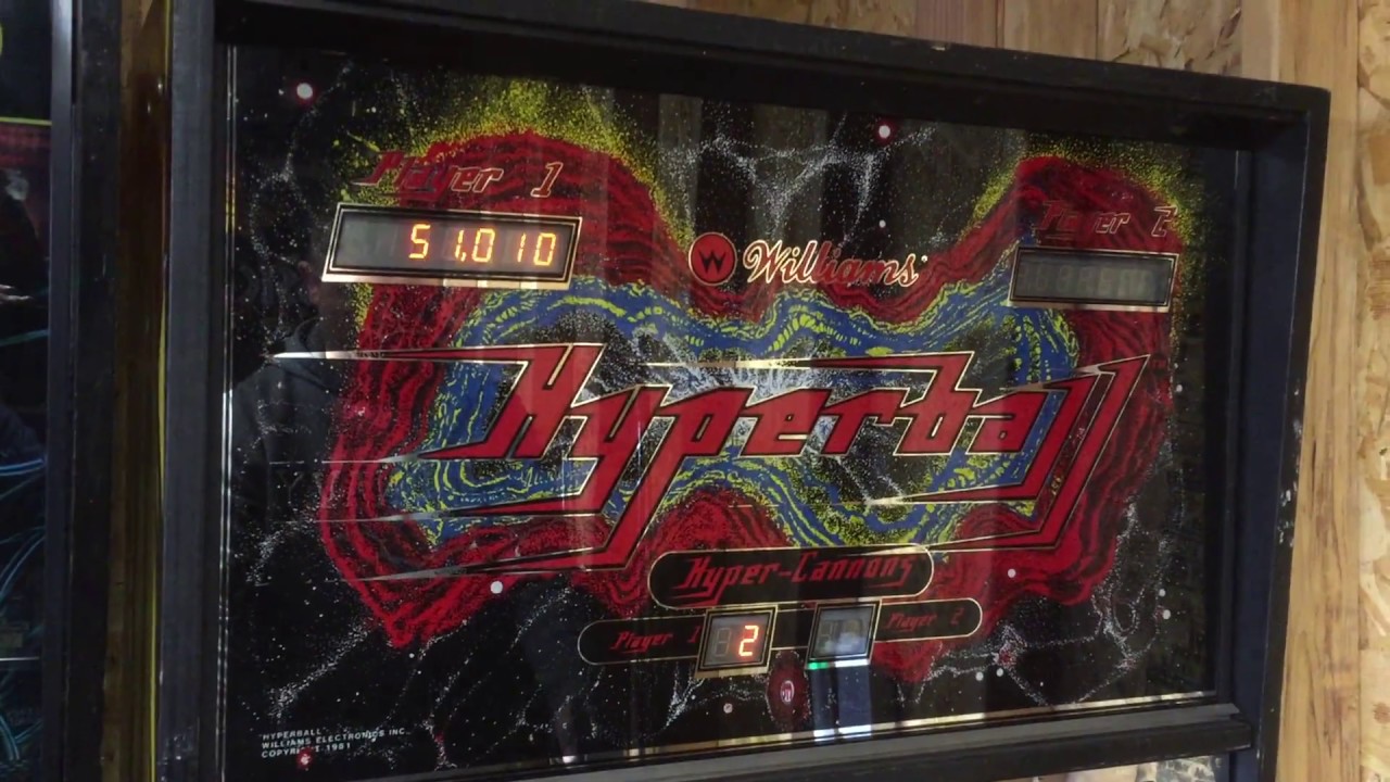 Hyperball Pinball, Williams 1981 - YouTube
