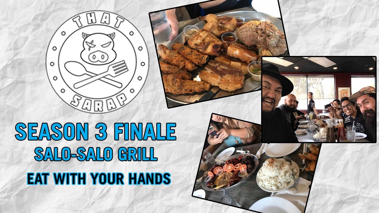 THE PROPER WAY TO EAT WITH YOUR HANDS // Salo Salo Grill / That Sarap ...