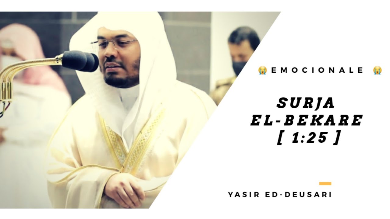 Surja El-Bekare (1:25) - Yasir ed-Deusari - YouTube