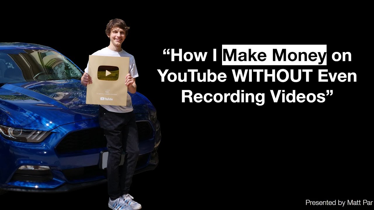 How to make money on YouTube in 2022 Free Seminar | Matt Par Free ...
