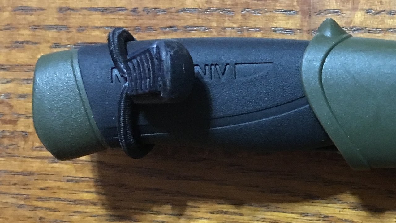 Mora Knife Mod, Companion HD with Elastic Strap - YouTube