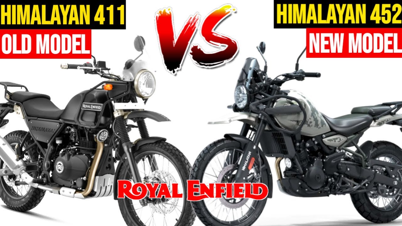 Old Royal Enfield Himalayan 411 VS New Himalayan 452💥| Review|Price ...