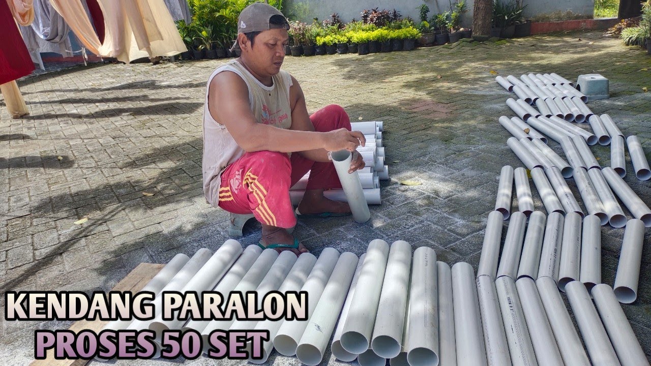 Kendang Paralon Koplo new edition proses 50 set - YouTube