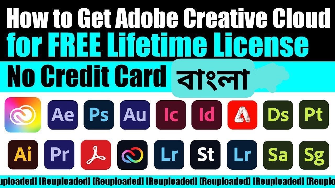 Adobe Creative Cloud Trial নিন Premium bin দিয়ে [USA VPN NEED] - YouTube