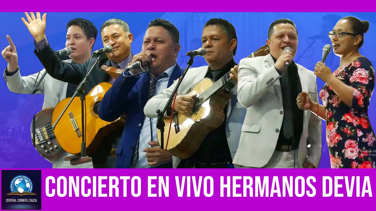 Concierto en vivo de los Hermanos Devia #IPUC | Wilmer Devia, Juan ...