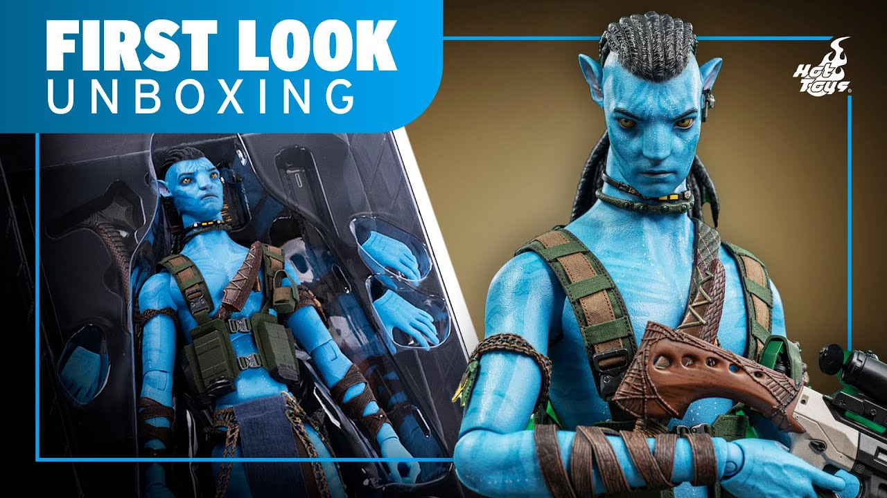 Hot Toys Avatar The Way of Water Jake Sully Figure Unboxing | First ...