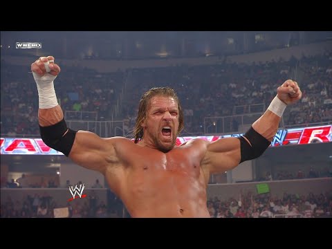 Triple H vs MVP — Night of Champions Tournament Semi-Finals Match: WWE Raw June 29, 2009 HD