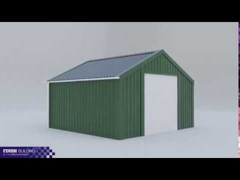 Finish Building - Nummer 1 in zelfbouwloodsen - YouTube