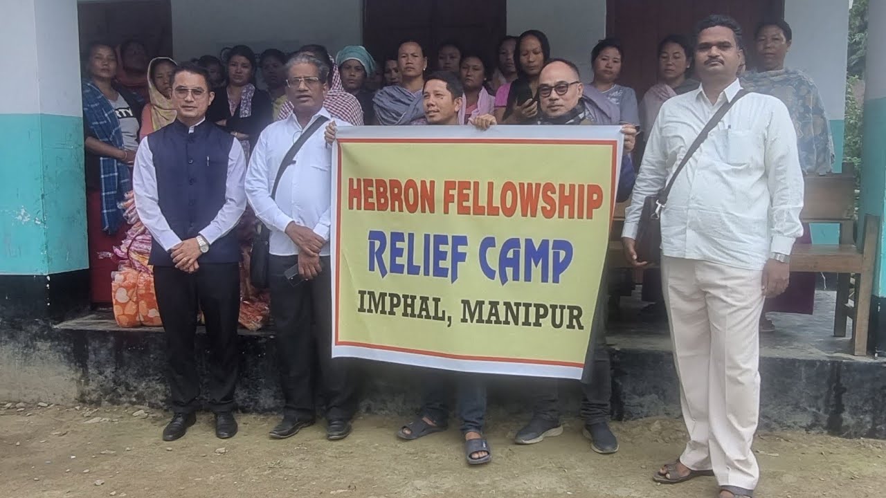 Relief Camp day-3 Manipur - YouTube