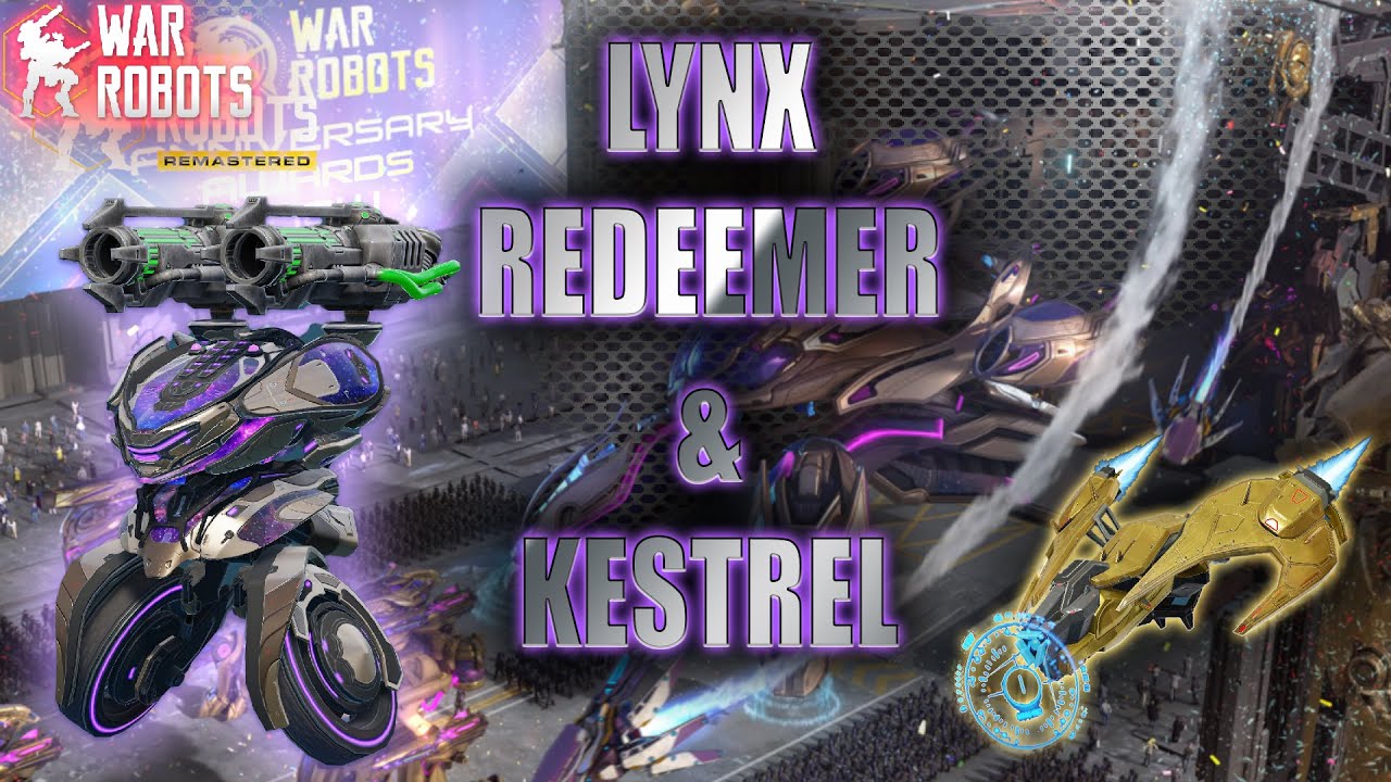 War Robots Update NEW LYNX MK3 WITHREDEEMER AND KESTREL U HAVE TO LIKE ...