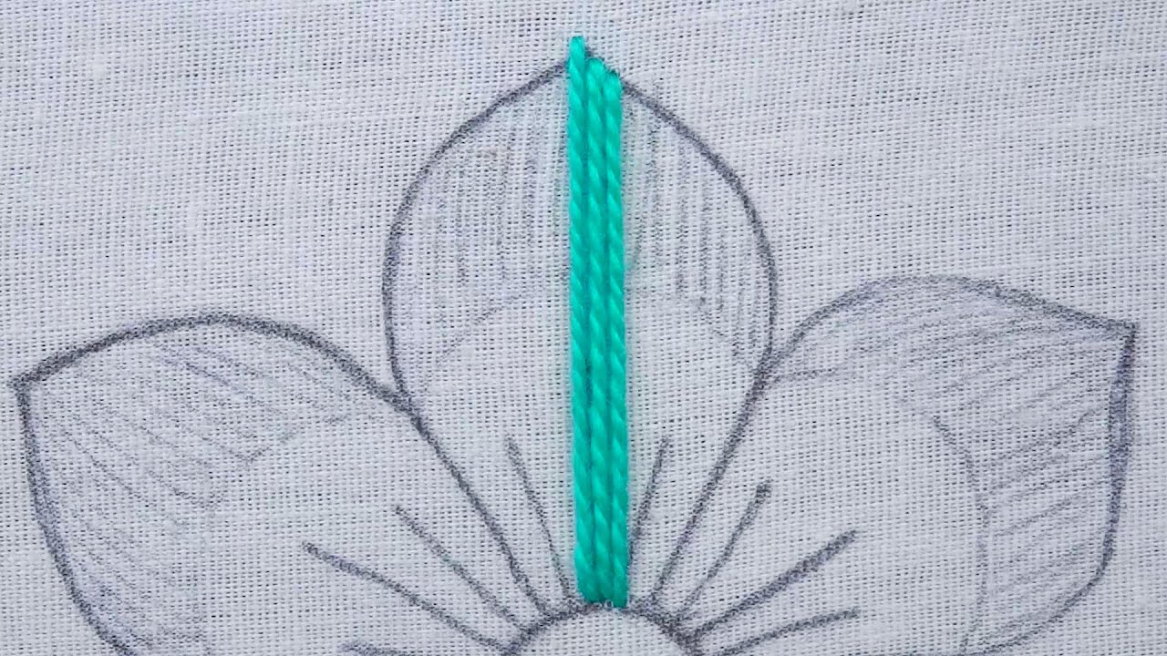 Amazing Flower Hand Embroidery Fancy Flower Design Latest Idea Of ...