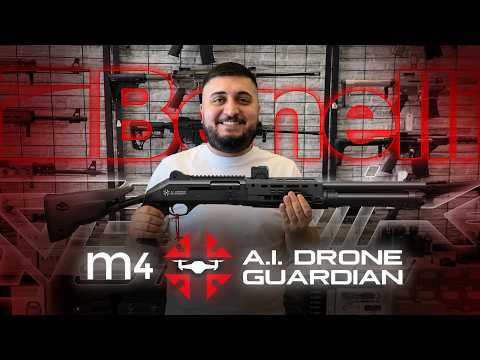 The Most Unique Benelli M4 in Turkey? A Closer Look at the Benelli M4 Drone Guardian