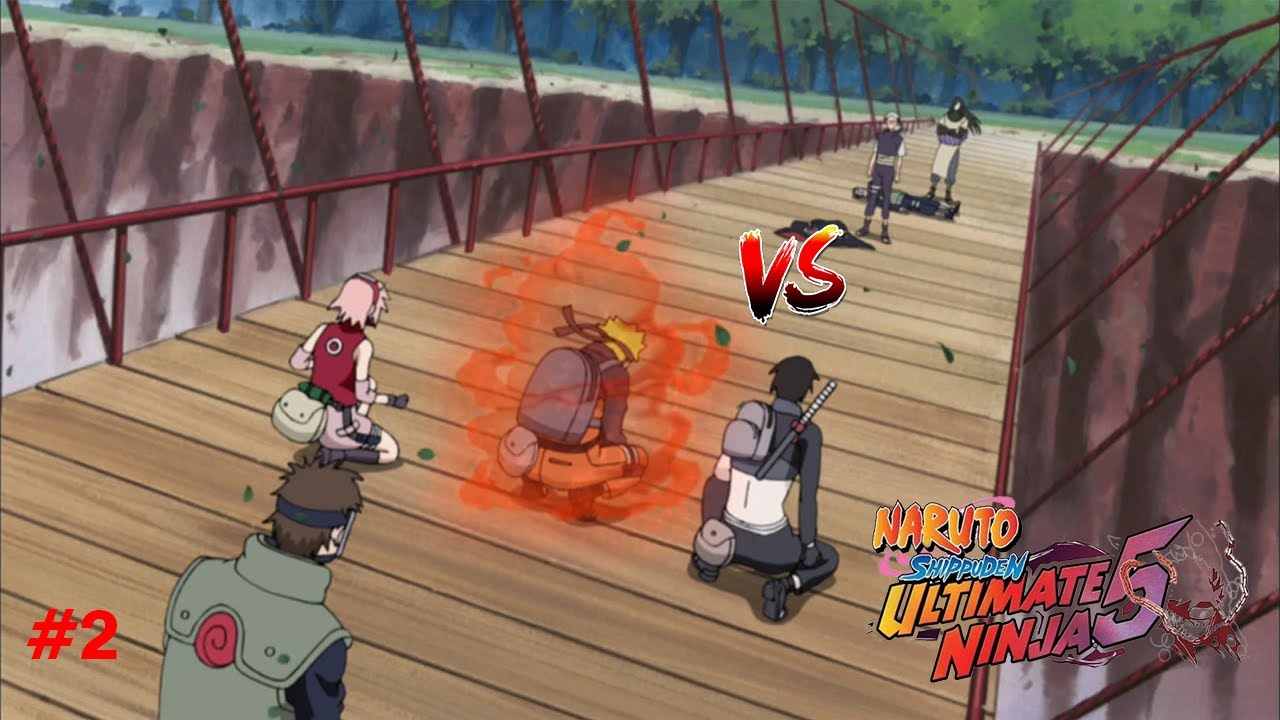NARUTO BERUBAH MENJADI RUBAH EKOR 4!? - NARUTO ULTIMATE NINJA 5 - YouTube