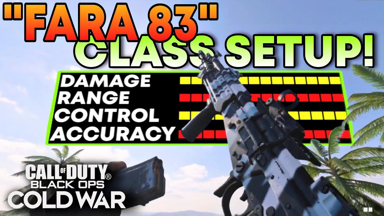 *NEW* BEST FARA 83 CLASS SETUP in BLACK OPS COLD WAR | Is it GOOD and ...