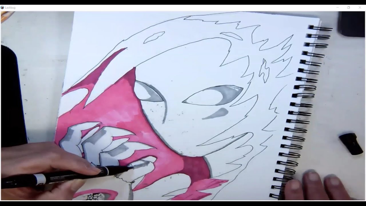 LET'S DRAW MARVEL'S GWENOM - YouTube