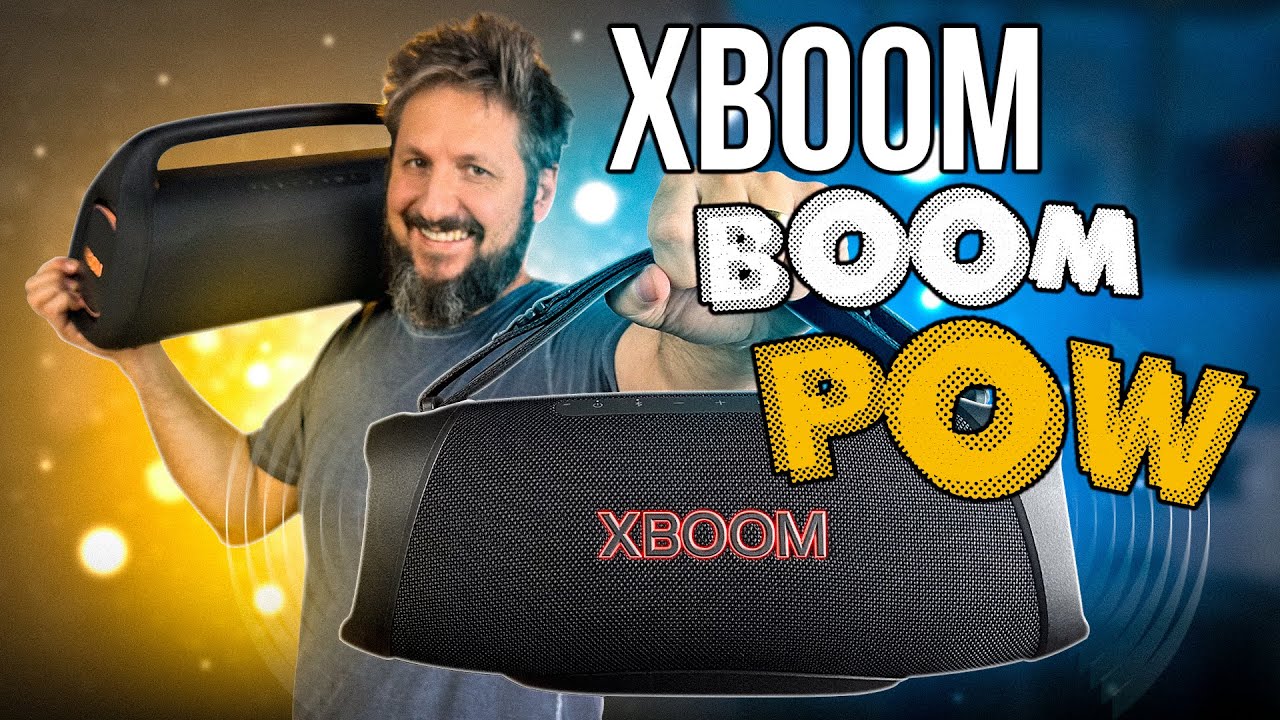 Som potente! Testamos a LG Xboom XG8 e comparamos com a XG9 - YouTube
