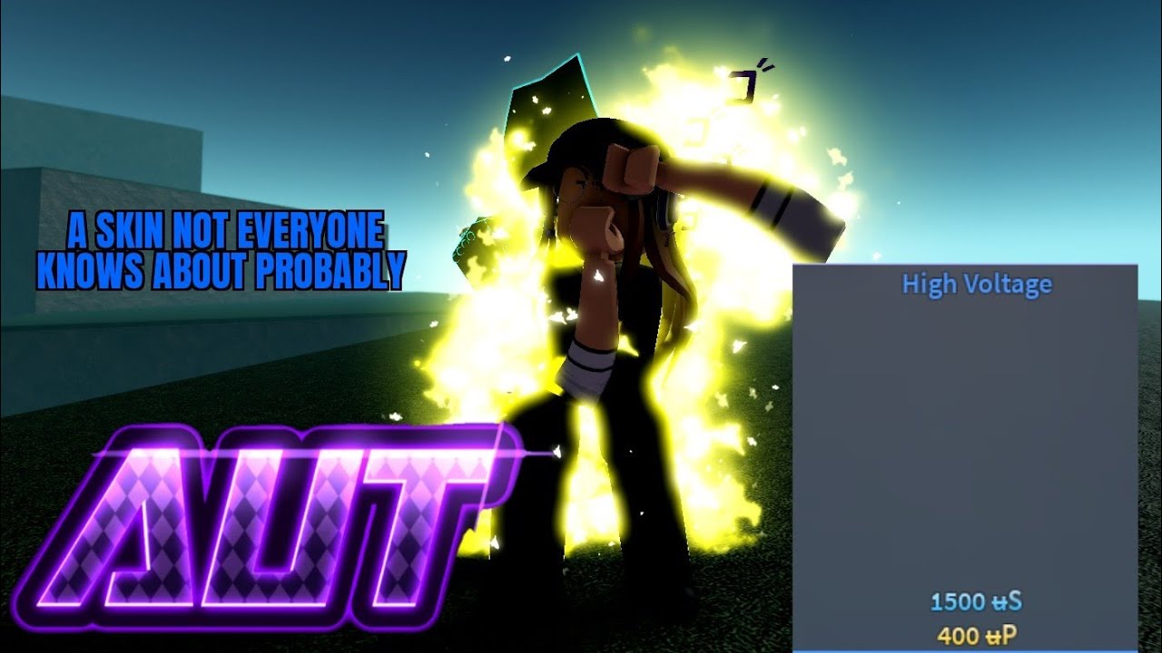 AUT The Bugged High Voltage Skin is now Fixed? - YouTube