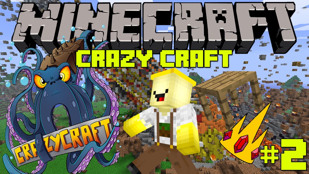 ♣ Minecraft | Crazy Craft | #2 | Mám korunu! - YouTube