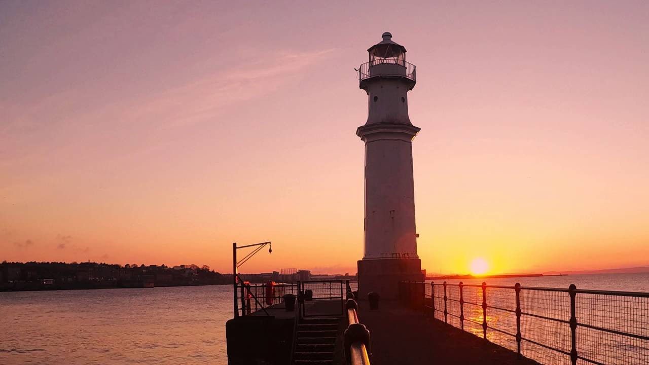 Edinburgh Lighthouse Sunset ( GoPro 4 Silver ) Time Lapse - YouTube