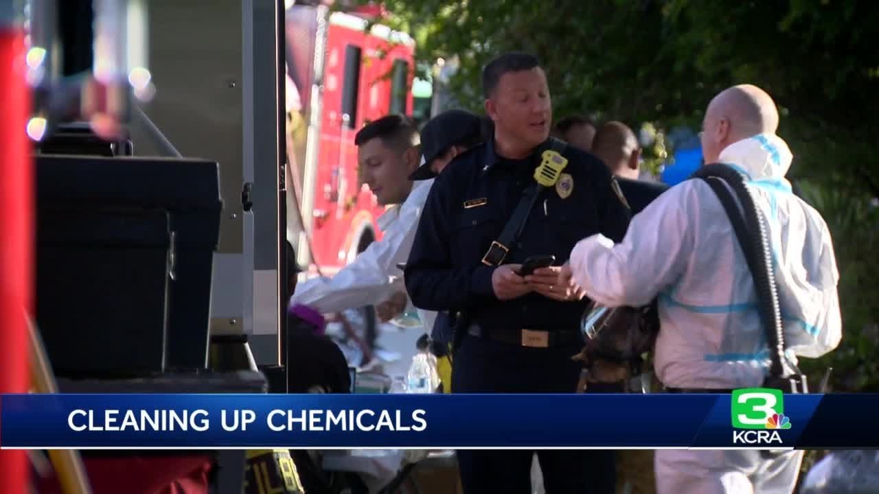 Large firefighter presence at Sacramento home is for cleanup of chemist ...