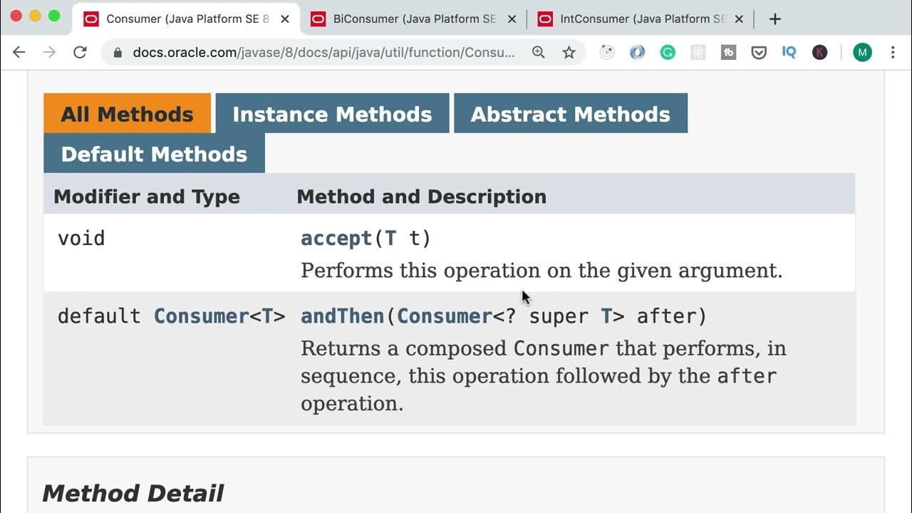 Java #169 - The Consumer Interface [By Mosh Hamedani] - YouTube
