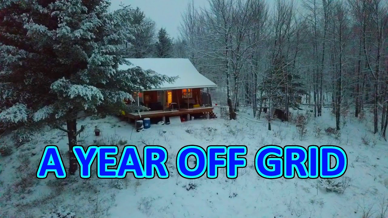 Another Year in the Wilderness | Off Grid and Self Reliant in a Cabin ...