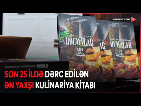 “Dolmalar Azərbaycan mətbəxində . 381 nüsxə” kitabı Səudiyyə Ərəbistanıda təmsil olunub