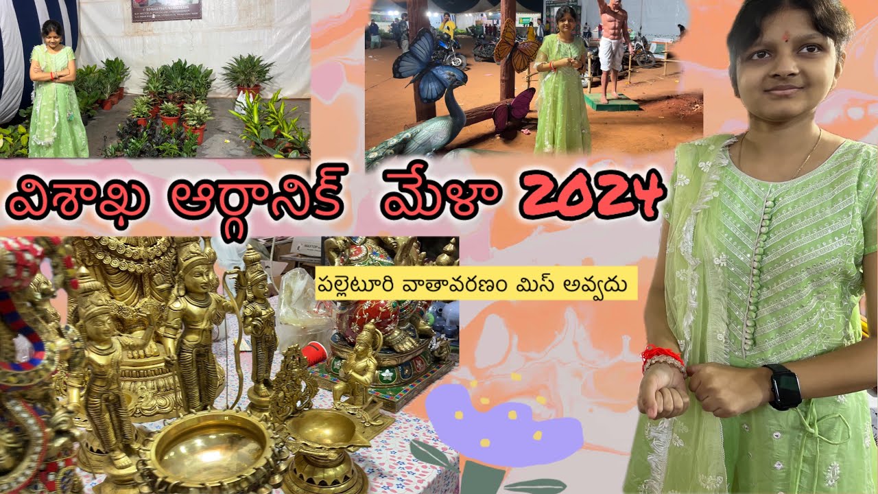 Visakaha lo 5వ Organic Mela 2024 || Village Food Items ఇక్కడ స్పెషల్ ☺️ ...