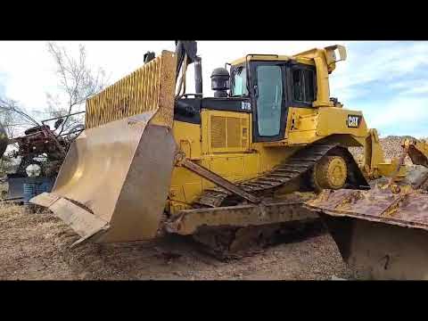 BULLDOZER CAT D7R SERIE 0382 PART 3 - YouTube