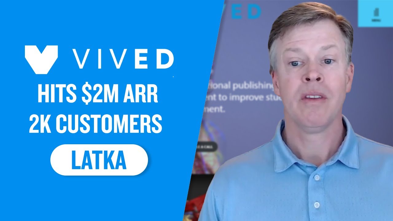 Vived Learning CEO Tom Nicknish: 1,000 schools pay them $2m for this unique tool - YouTube