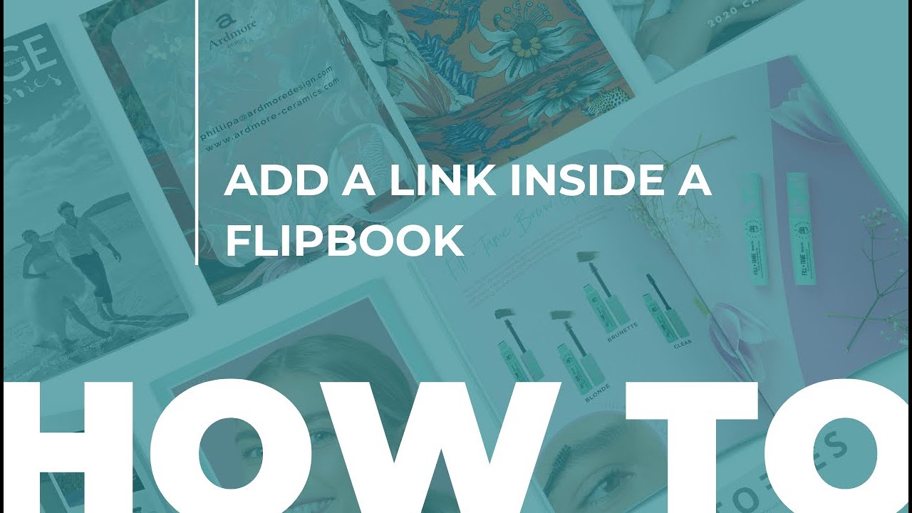 How to add a Link Inside a Flipbook Paperturn.com - YouTube