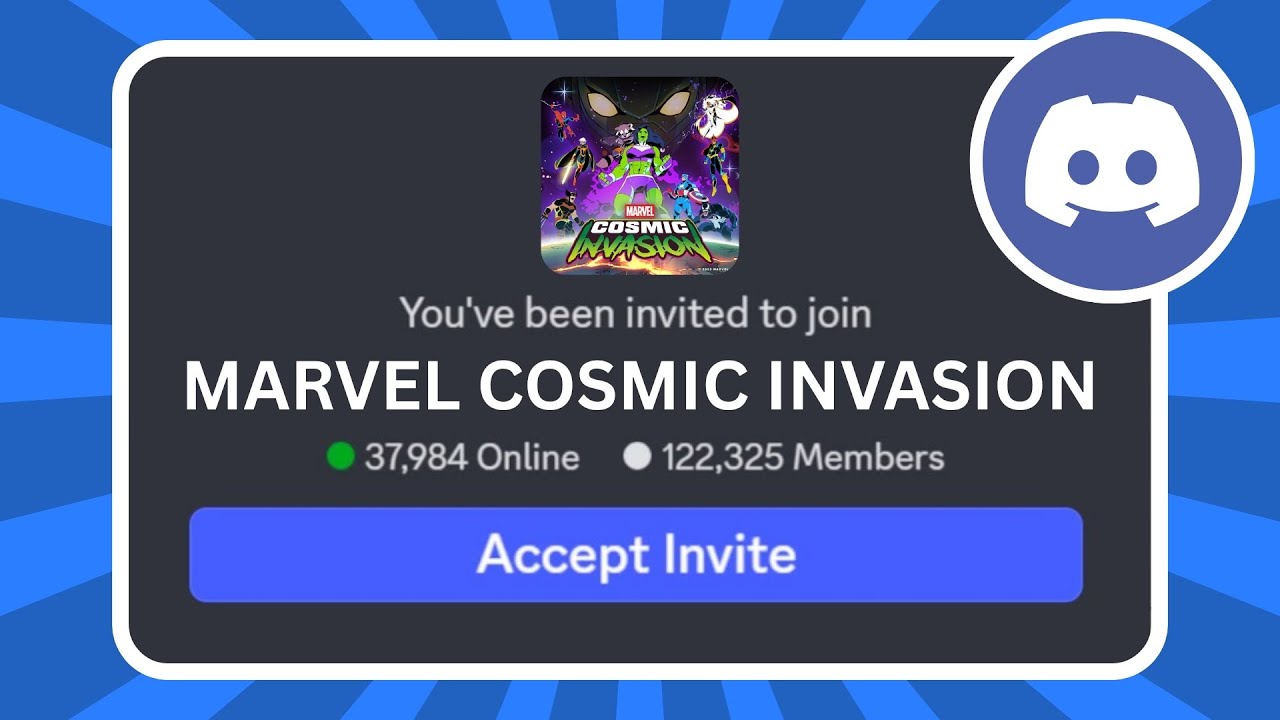 How to Join Marvel Cosmic Invasion Discord Server - YouTube