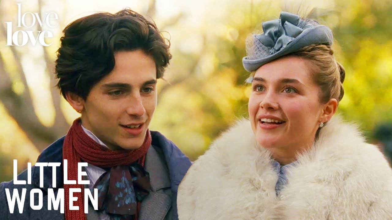 Little Women (2019) ft. Timothée Chalamet & Florence Pugh | First 10 ...