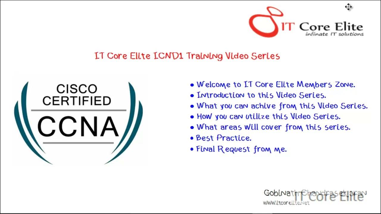 Cisco CCNA Tamil - Introduction Part 1 - The Tech Nexus World - YouTube