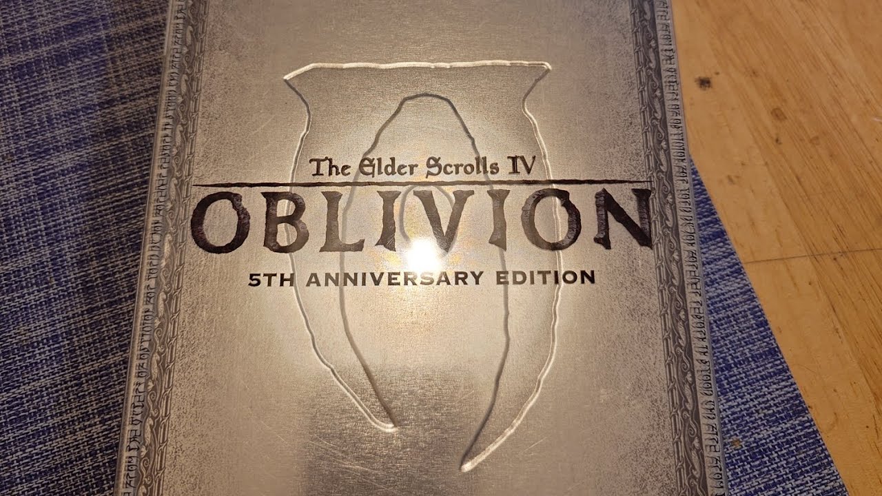 the elder scrolls 4 Oblivion 5th anniversary edition. #xbox360game # ...