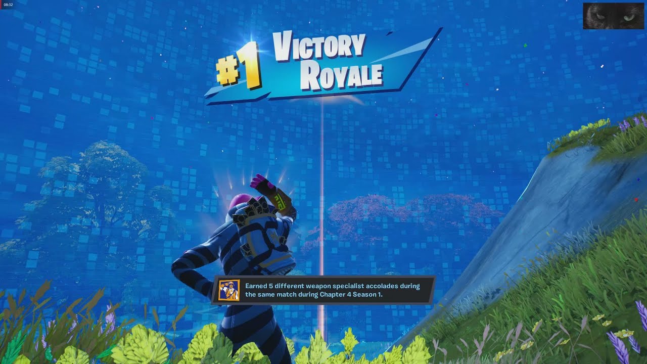 Fortnite Solo Victory - By the skin of my Teef - YouTube