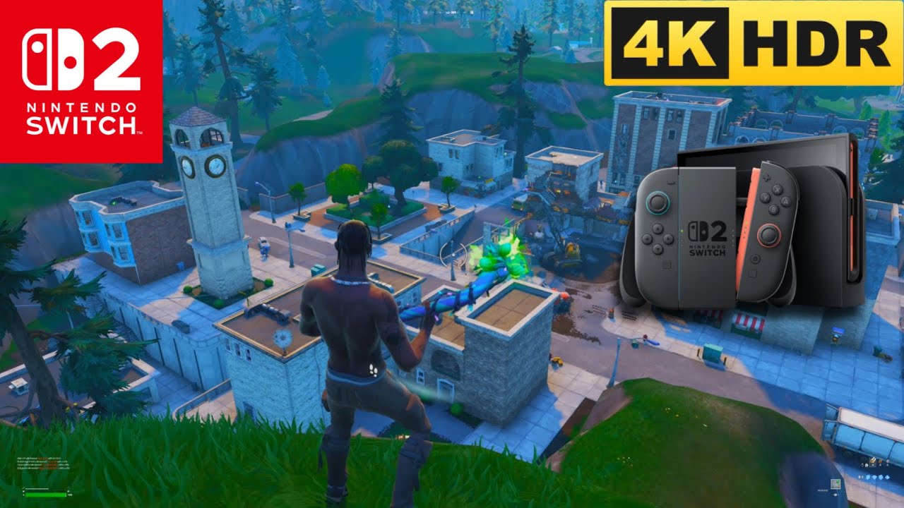 Nintendo Switch 2 Fortnite Reload Gameplay (4K 60FPS) - YouTube