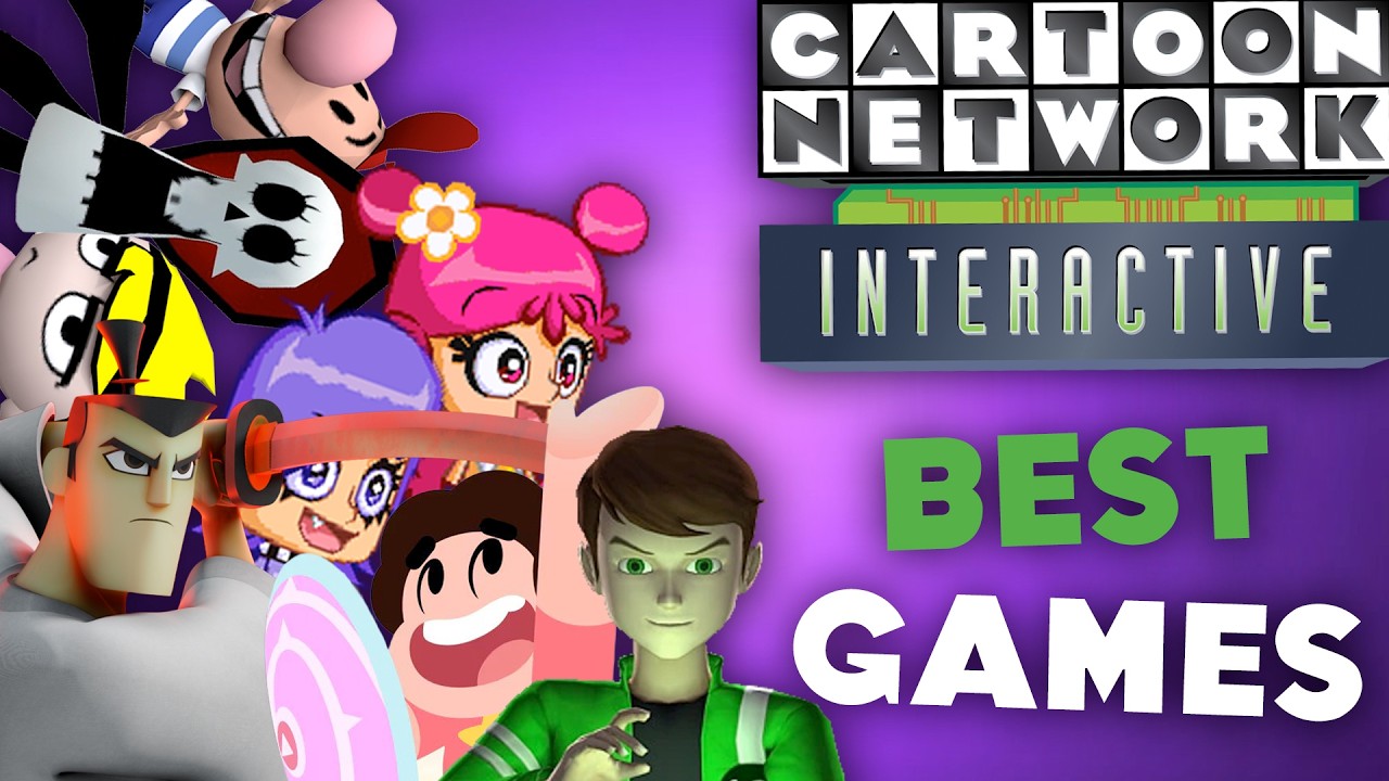 I played the BEST Cartoon Network games of ALL TIME - YouTube