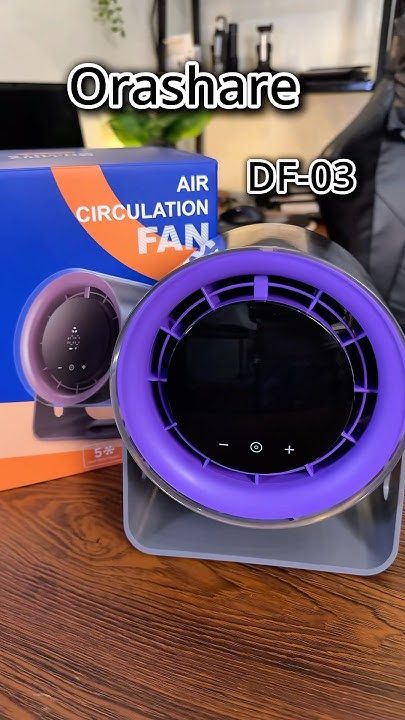 Orashare DF03 พัดลมตั้งโต๊ะh หน้าจอสัมผัส ลมแรง แบตอึด ใครสนใจ พิกัดที่คอมเม้น - YouTube