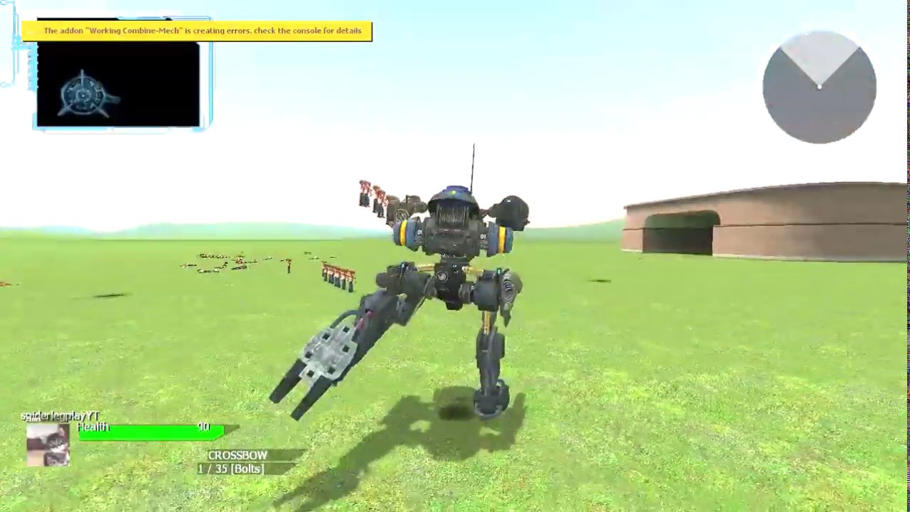 GMOD Classic Mod Combine Mech - YouTube