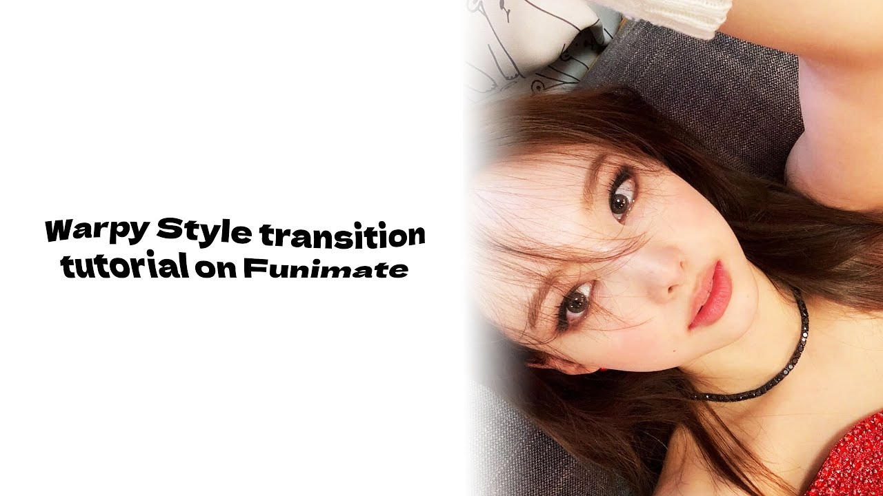 Warpy style transition tutorial on Funimate - YouTube
