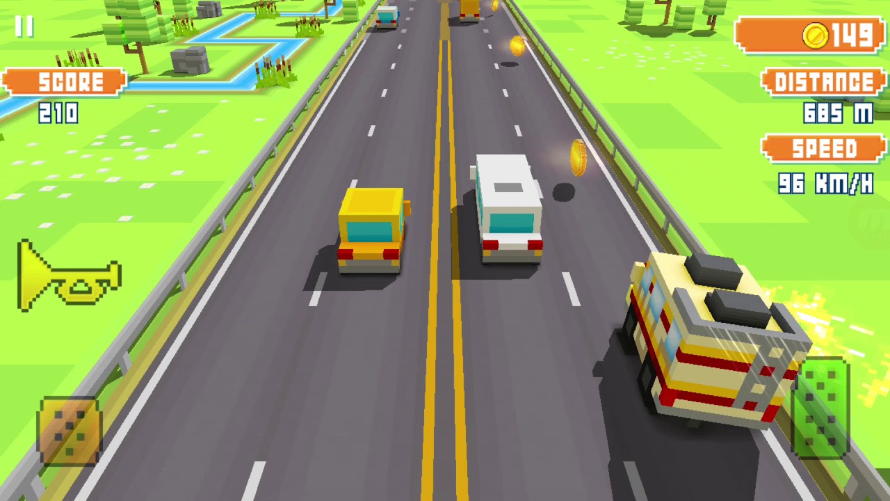 Blocky Highway Game Đua Xe Hấp Dẩn - YouTube