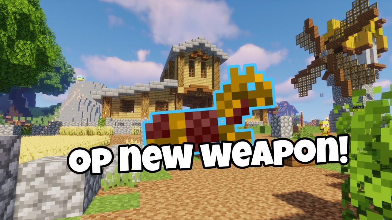 The Jerry-chine gun is OP | Hypixel Skyblock - YouTube