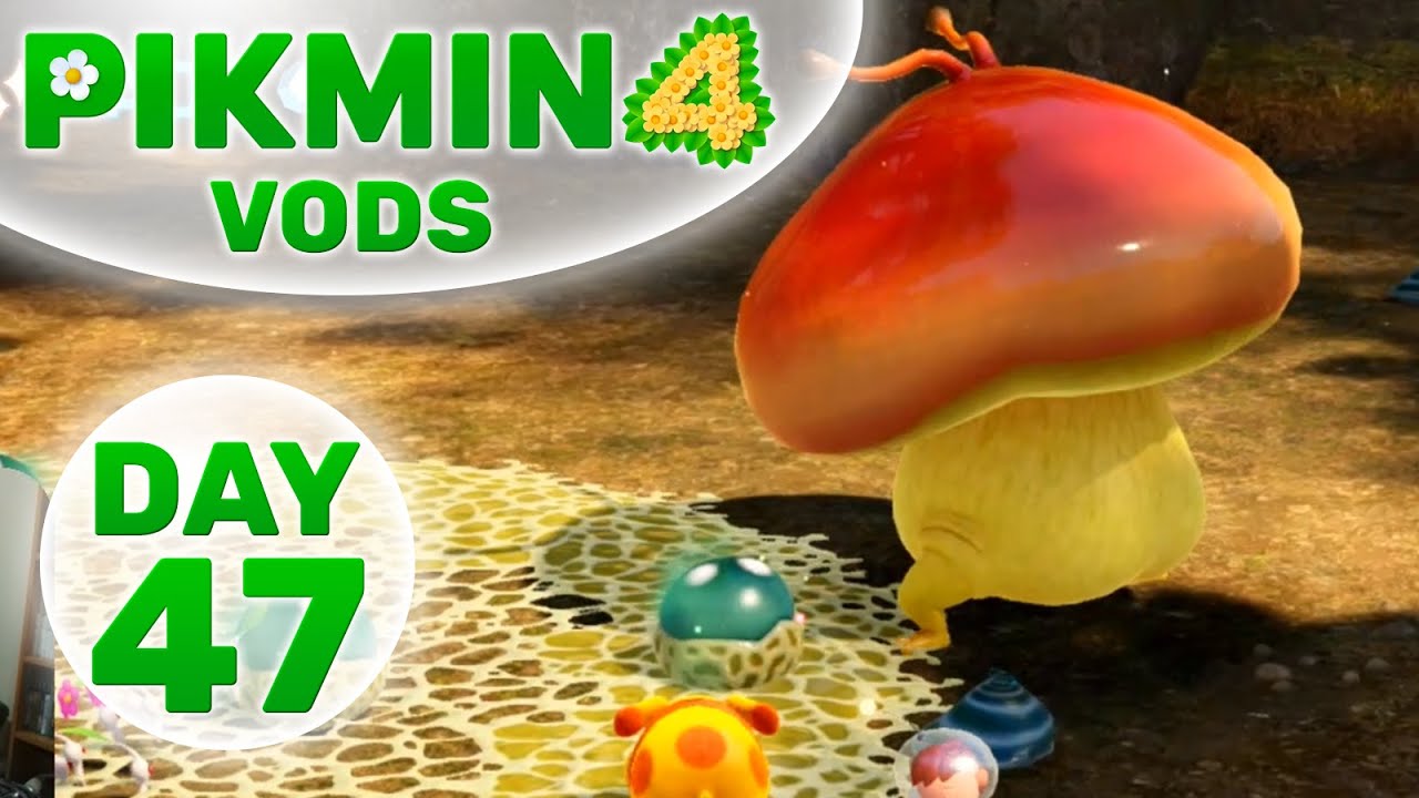 Puffstool! • Pikmin 4 • Day 47 - YouTube
