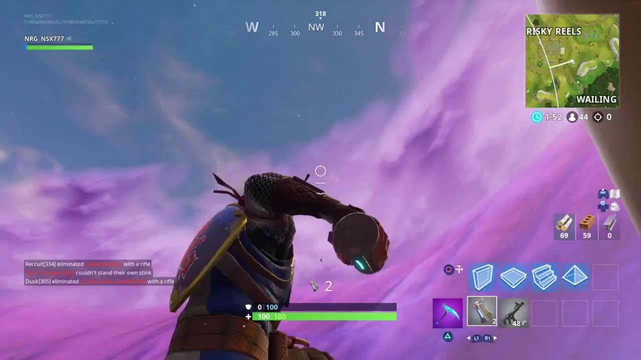 Fortnite Battle royal Blue squire - YouTube