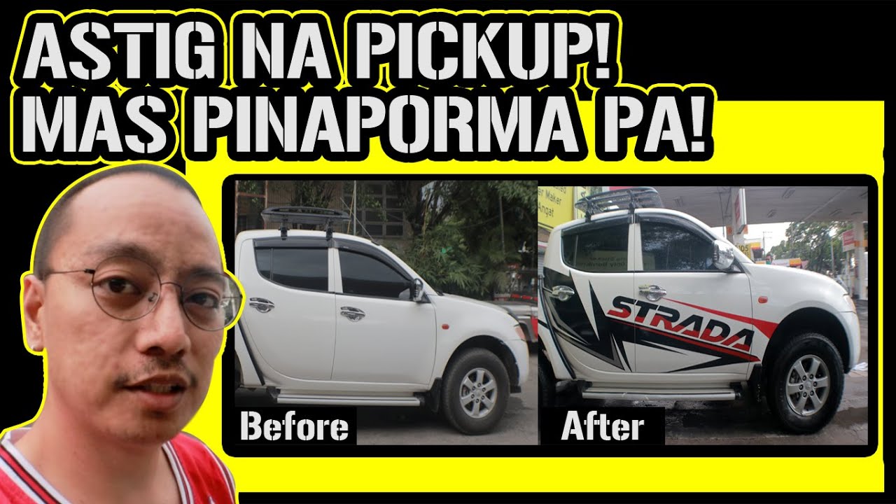 ASTIG NA MITSUBISHI STRADA DECAL DESIGN / STICKER DESIGN FOR CAR AND ...