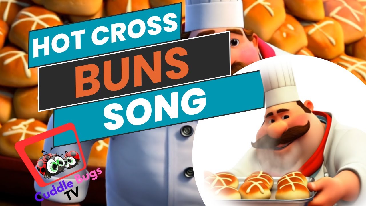 Hot Cross Buns / Children's Songs for Learning and Fun - YouTube