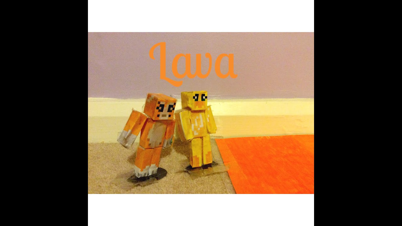 Minecraft Stop-Motion: Lava - YouTube