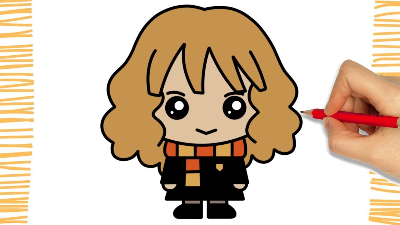 Como Desenhar A Hermione I Fácil Youtube 2388