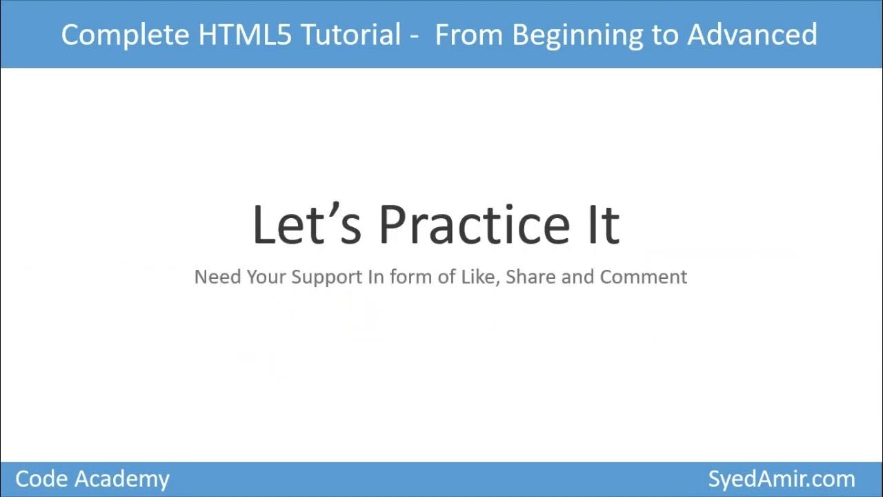 HTML Link Tag 16- Part 1| Complete HTML5 Tutorial in Hindi/Urdu | CODE ACADEMY - YouTube